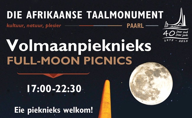 Full Moon Picnic at the Taalmonument - LitNet