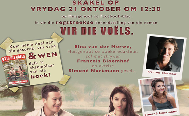 Uitnodiging na die Facebook-bekendstelling van Vir die voëls - LitNet