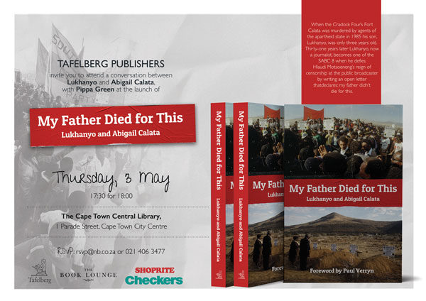 My father died for this by Lukhanyo and Abigail Calata: book launch ...