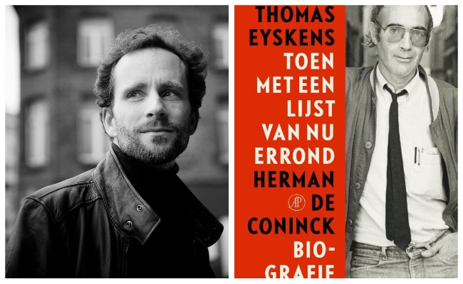 Toen met een lijst van nu errond, Herman de Coninck-biografie deur ...