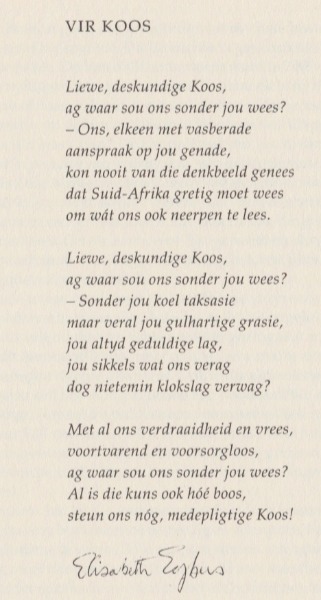 Elders gesien: Oor ’n onverwagse meevaller vir ’n handtekeningjagter ...