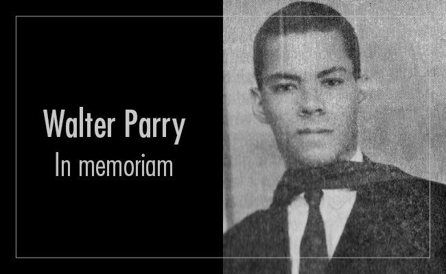 In memoriam: Walter Parry, academic icon and pioneer - LitNet